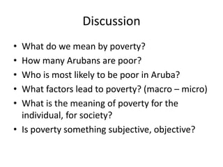 Poverty as a social problem | PPTX