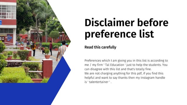 College preference .pdf | College Education | Education