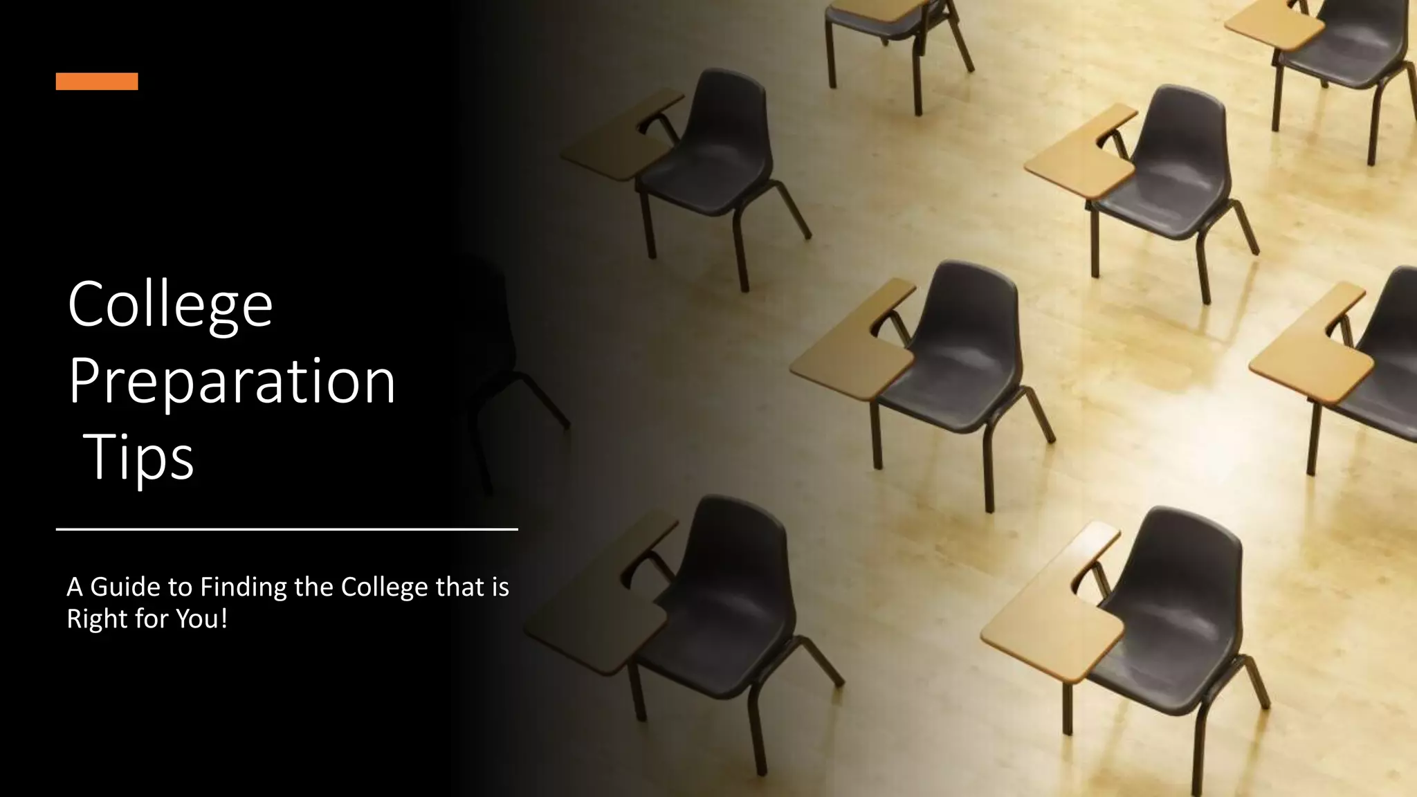 College Preparation PowerPoint | PPTX