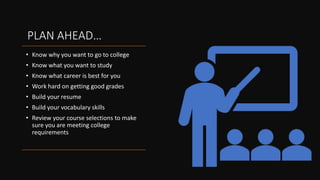College Preparation PowerPoint | PPTX