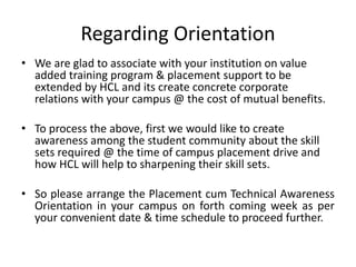 College proposal | PPT