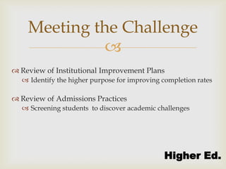 College readiness | PPT