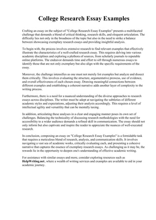 College Research Essay Examples.pdf