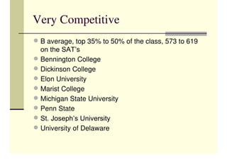 College Selection Process | PPT