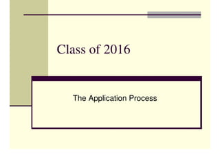 College Selection Process | PDF