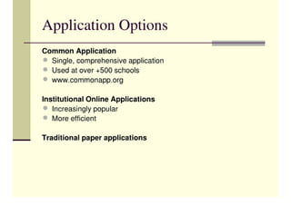 College Selection Process | PDF
