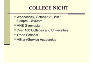 College Selection Process | PDF