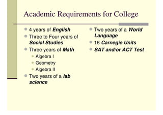 College Selection Process | PPT
