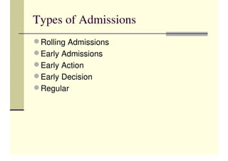 College Selection Process | PDF