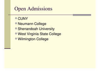 College Selection Process | PPT