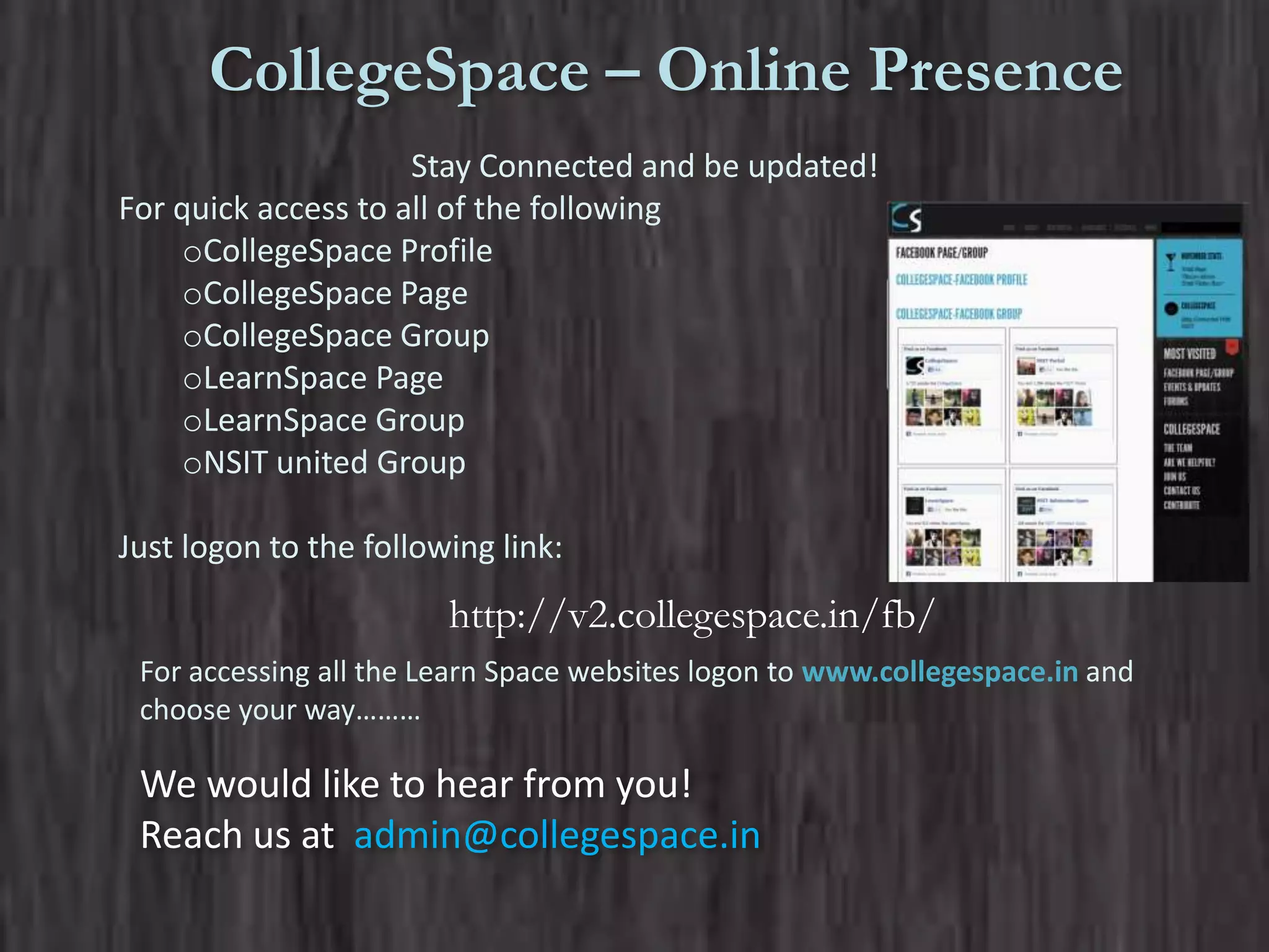 College space | PPTX