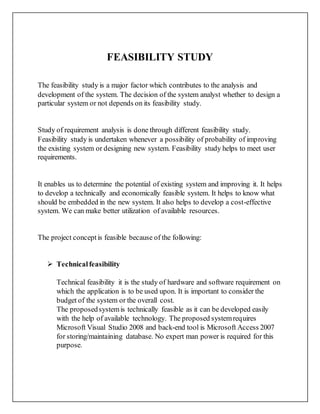 College Stationery Management System | DOCX