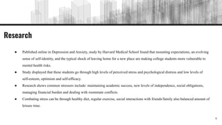College stress-Research Project | PDF