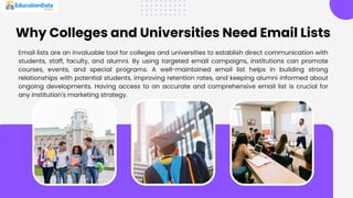 Colleges Universities Email List for Higher Education Marketing.pdf
