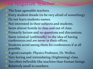 College teachers | PPT