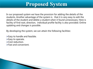 College transport management system | PPTX