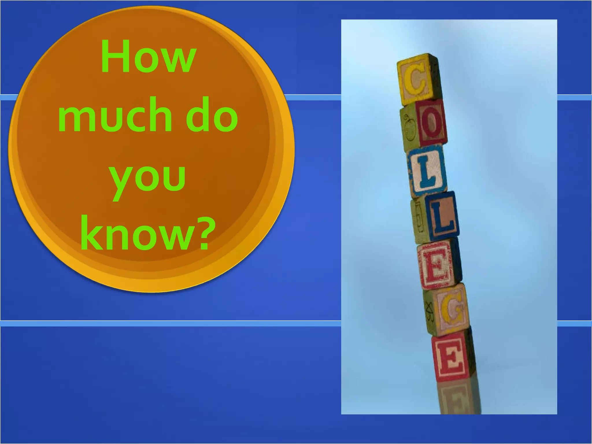 College Trivia | PPT