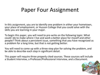 College writing | PPT