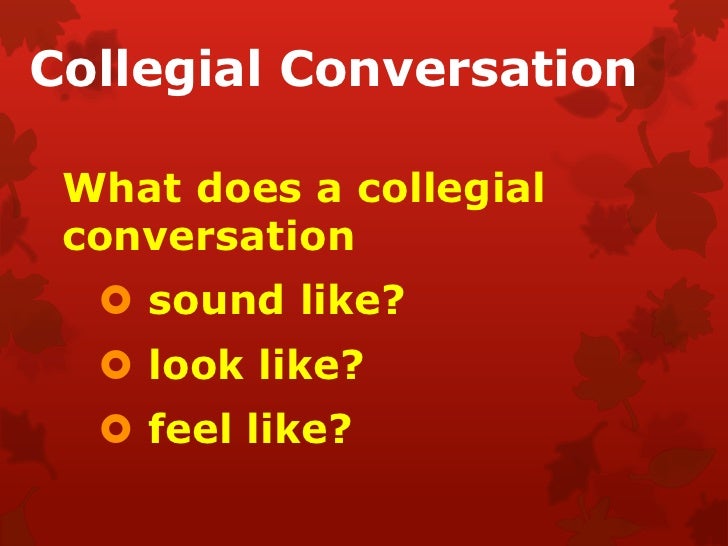 Collegial Conversations for Teacher Growth