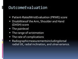 Colles fracture | PPTX