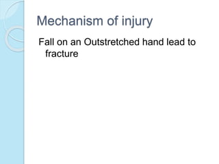 Colles' fracture | PPTX