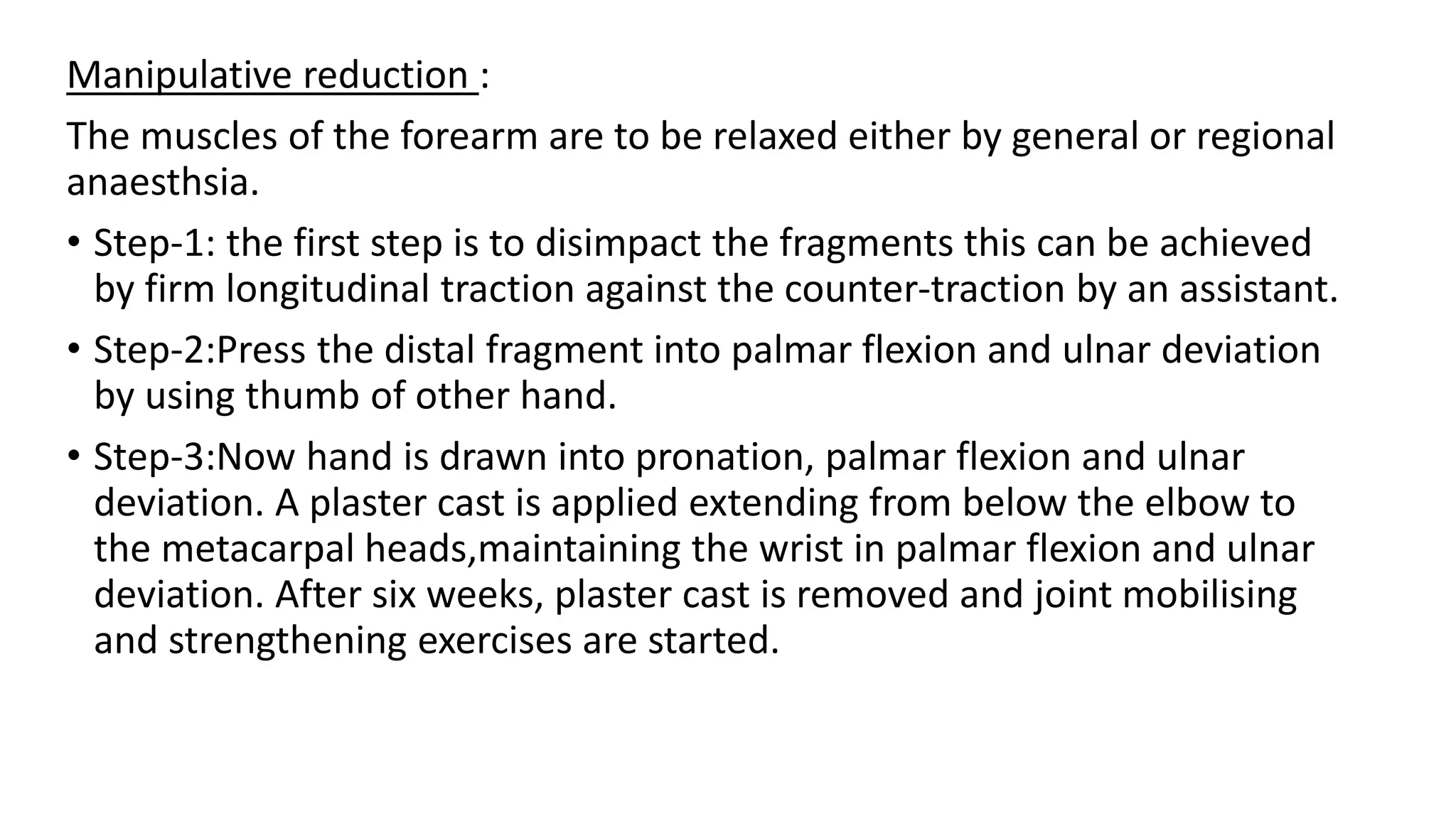 Colles fracture | PPTX
