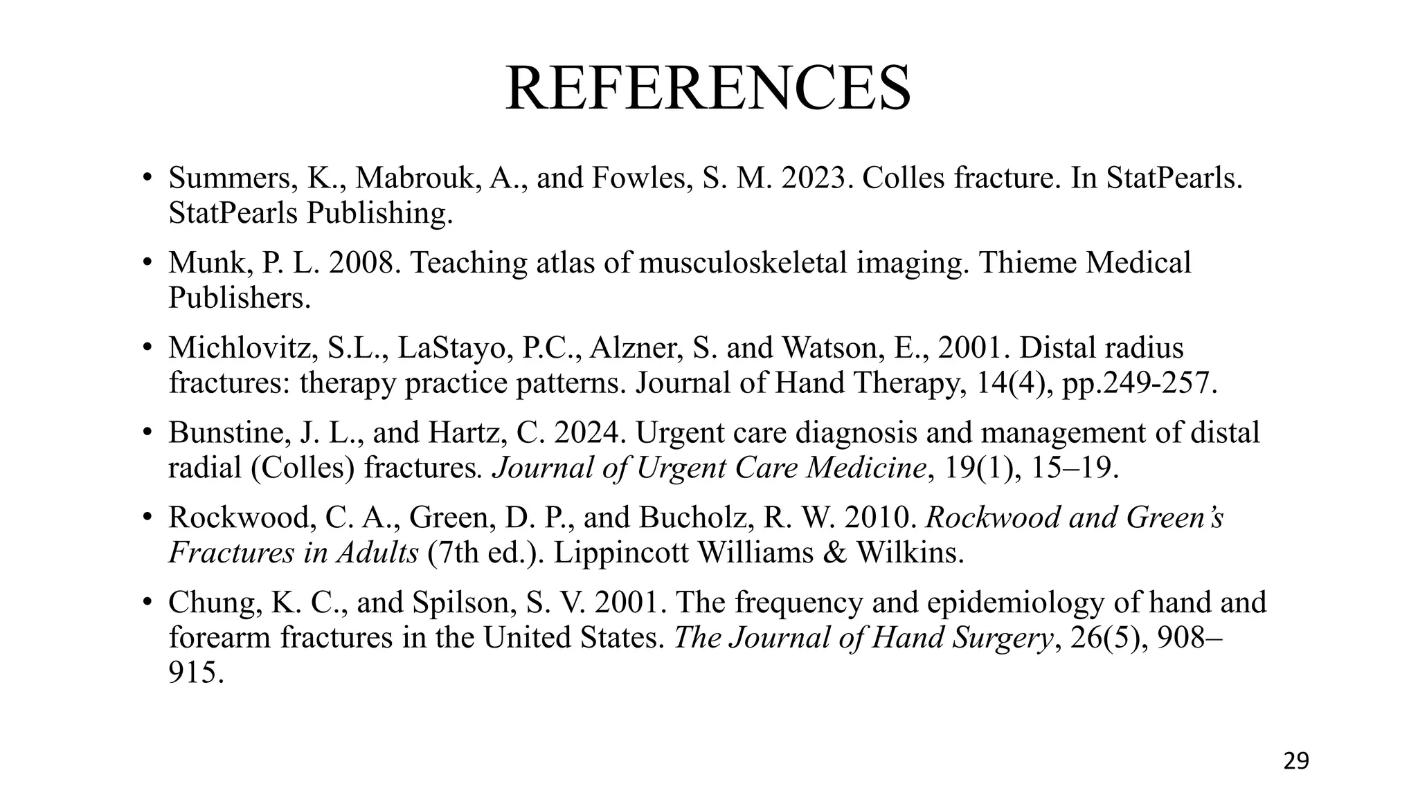 Physiotherapy management of Colles fracture .pdf