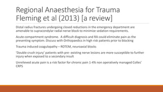 Colles' fracture reduction | PPTX