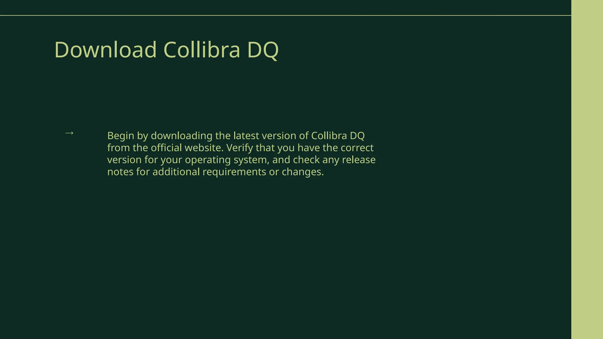 Collibra DQ Installation setup and debug | PPT
