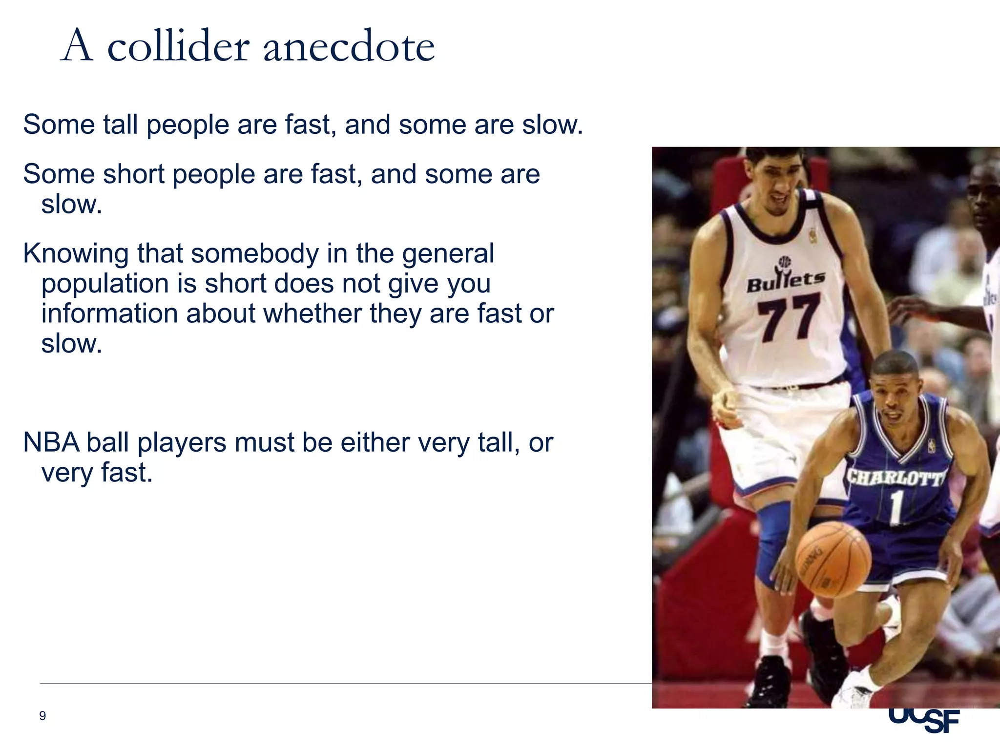 Quick Intro to DAGs, d-separation, and Collider Bias Intro | PPT