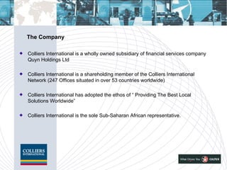 Colliers East London | PPT
