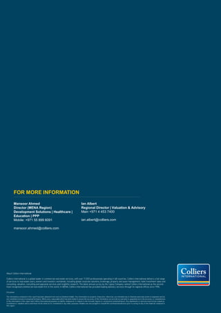 Colliers International - Overview of Dubai Healthcare Market 2020 | PDF