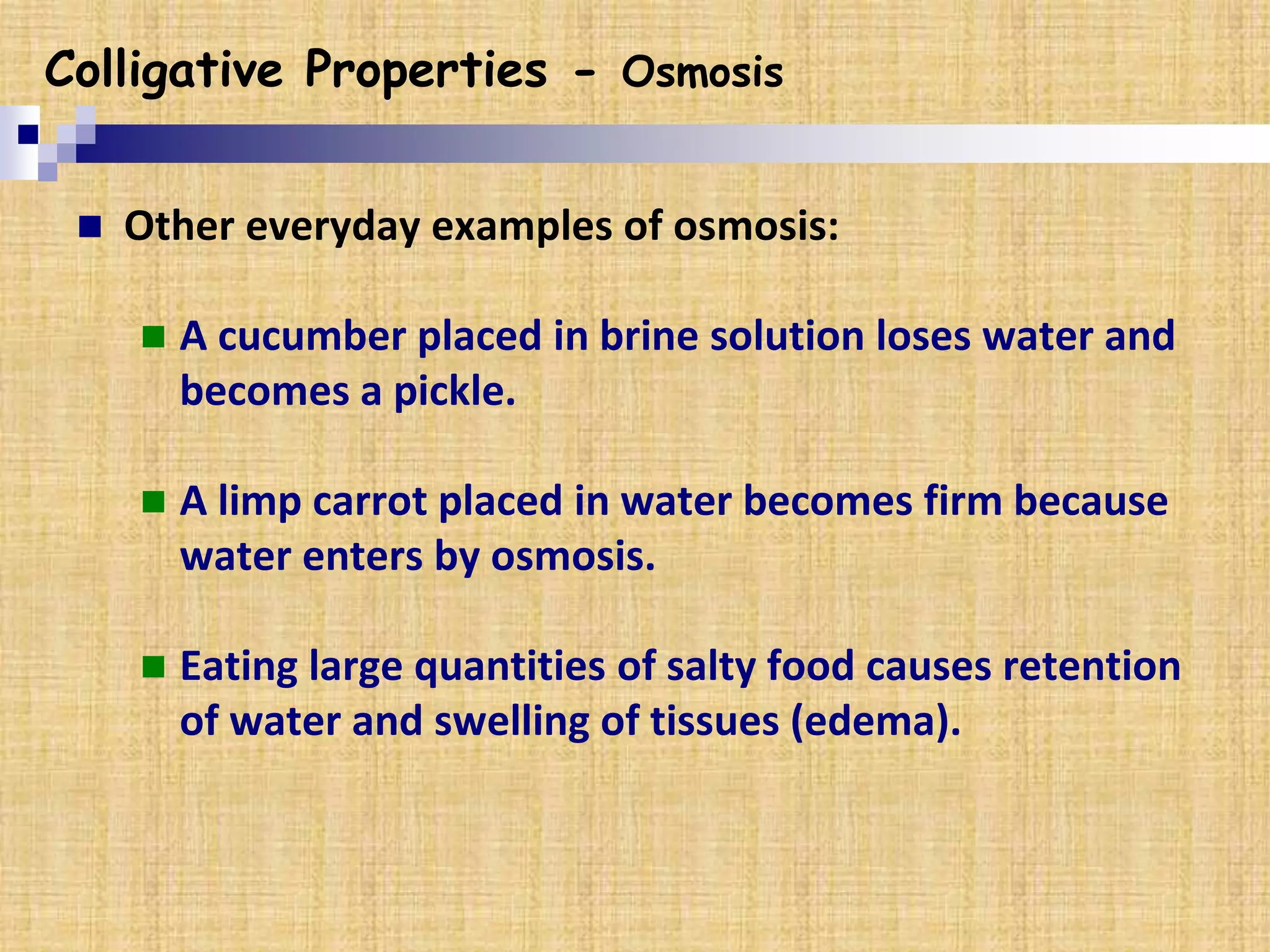Colligative properties | PPT