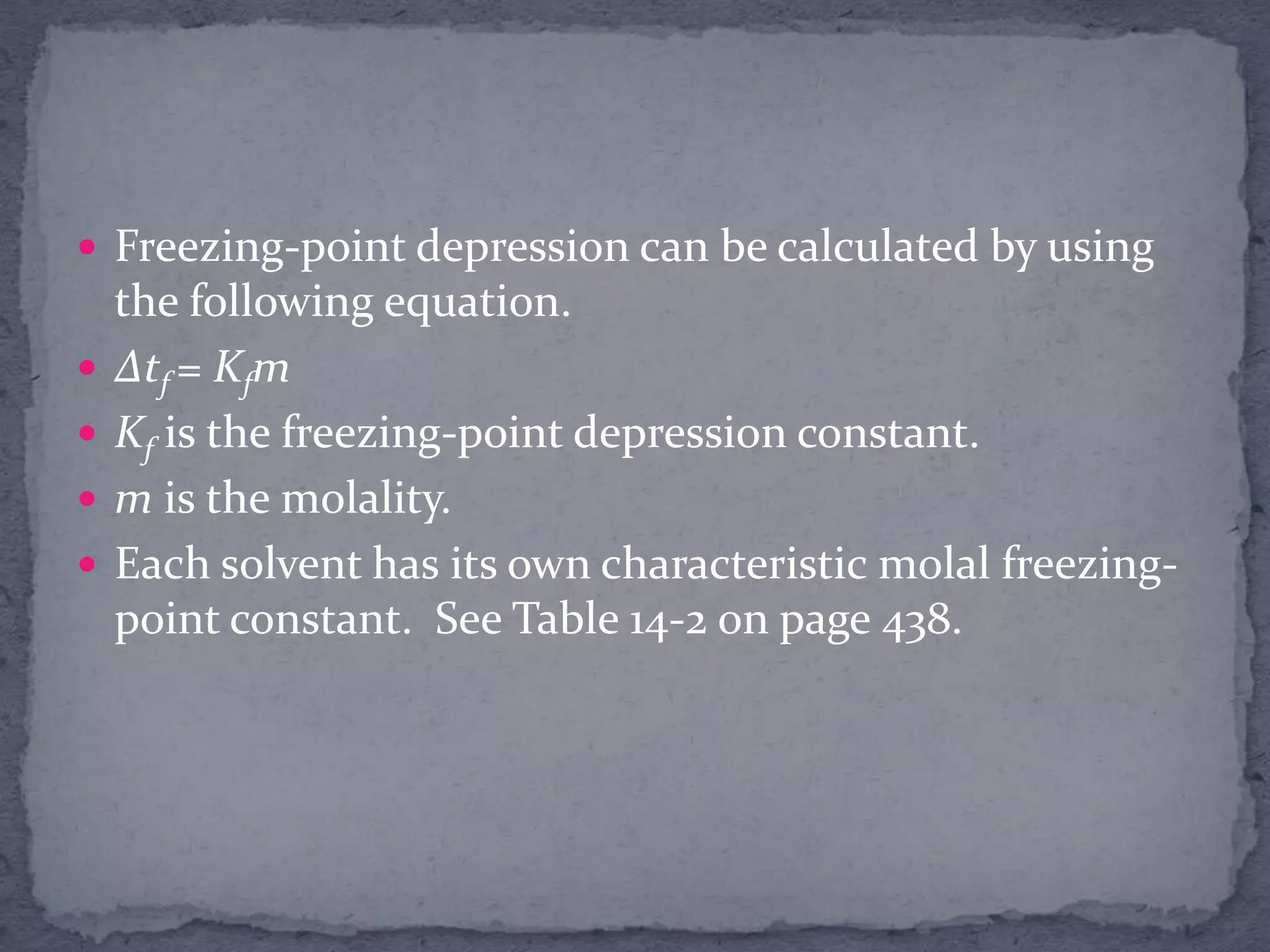 Colligative Properties Of Solutions | PPTX