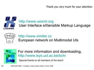 An Intelligent Editor for Multi-Presentation User Interfaces | PPT