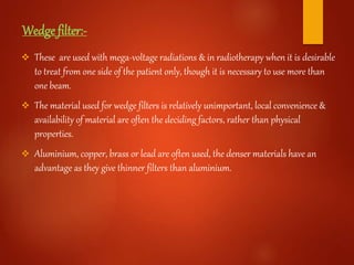 Collimation & filtration | PPTX