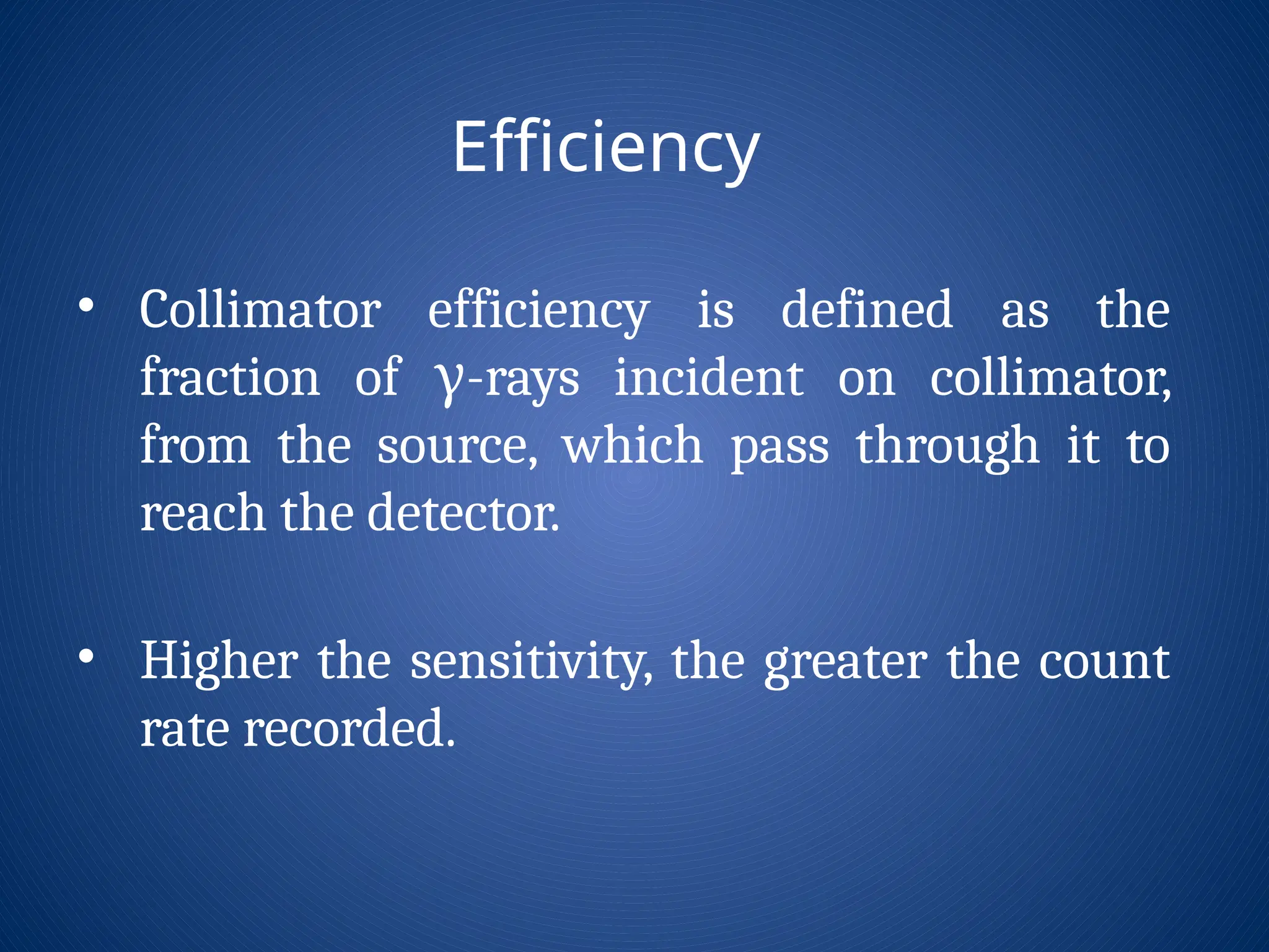 Gamma camera Collimators used in Nuclear Medicine.pptx