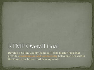 Collin County Regional Trails Master Plan | PDF