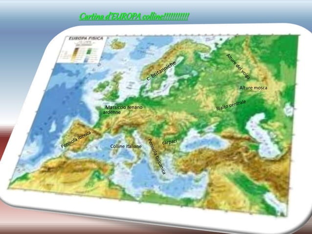 Colline d’Europa | PPTX