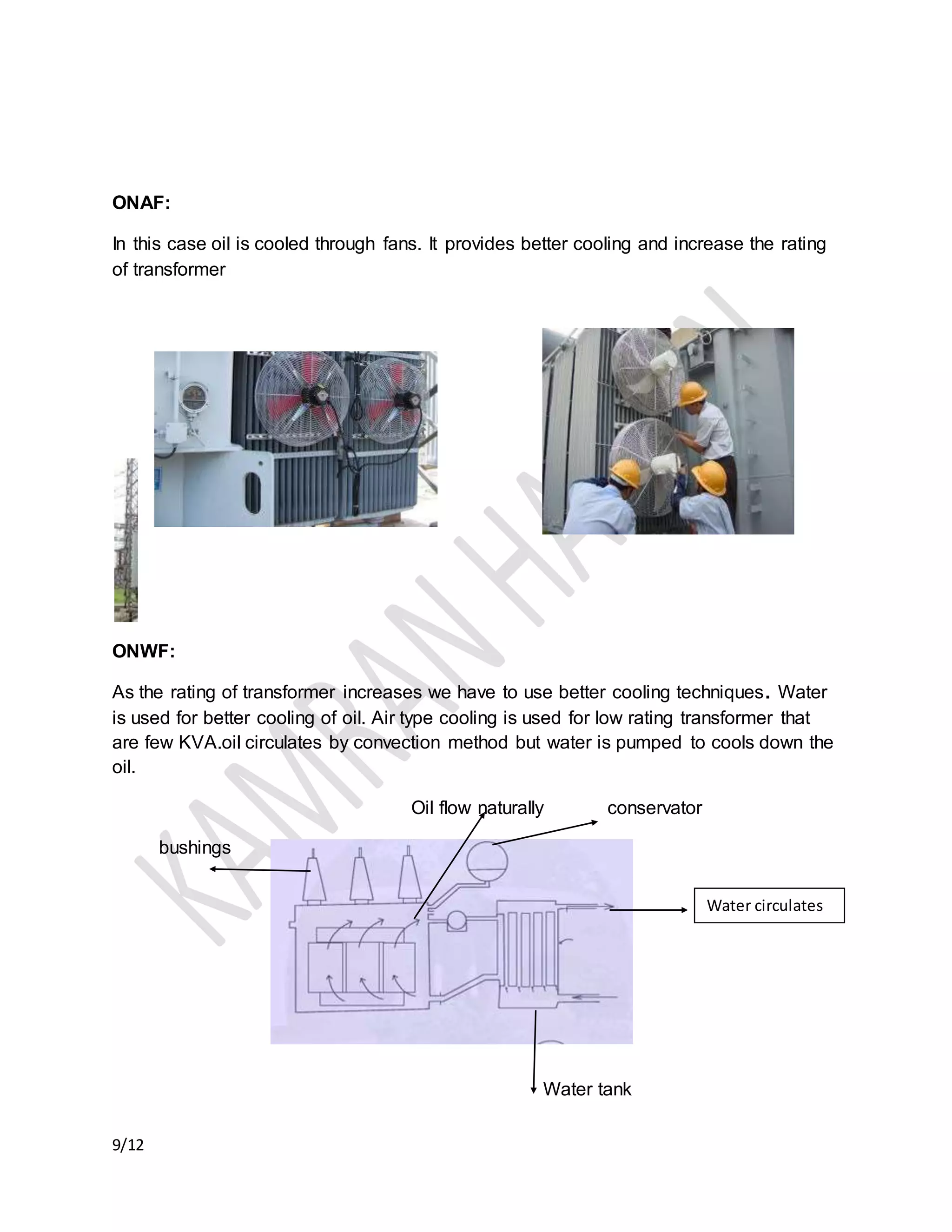 Cooling Method Of Transformer Docx