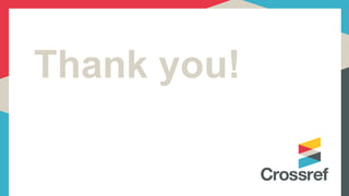 Help and support from Crossref | PPT