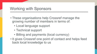 Help and support from Crossref | PPT