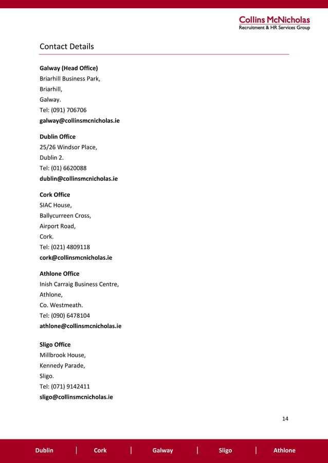 Collins mcnicholasnationalsalarysurvey2013 | PDF