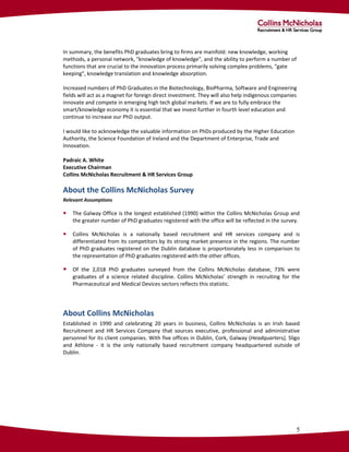 Collins mc nicholas phd survey2010 | PDF