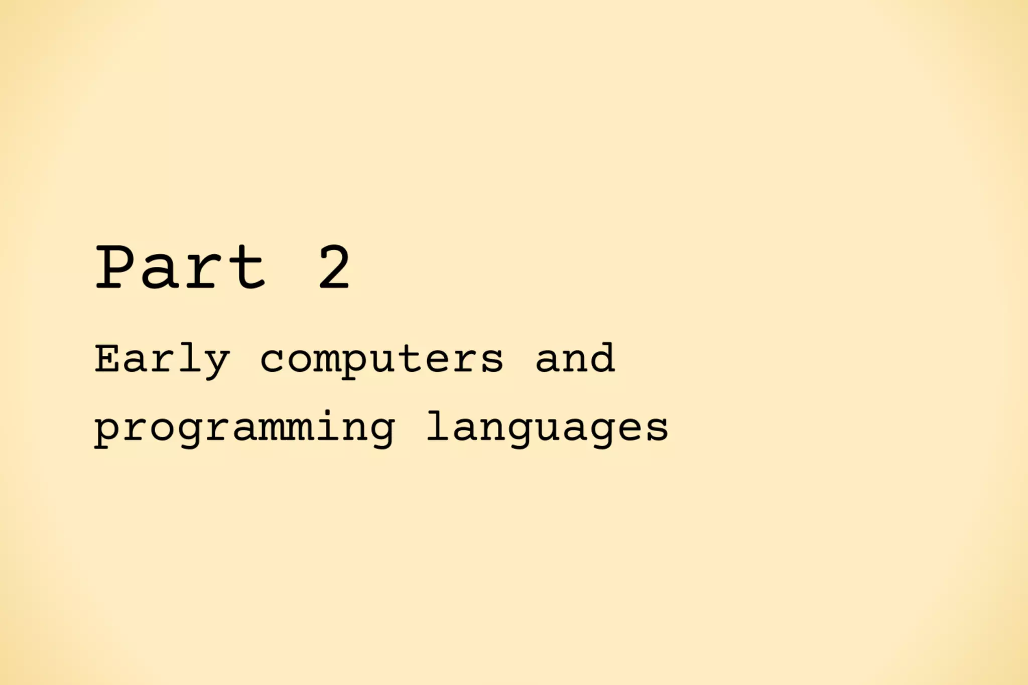 A history of programming | PDF