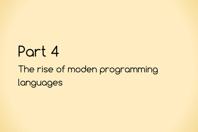 A history of programming | PDF