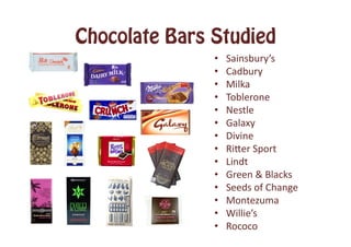 Brand Mapping Chocolate Bars by Jenny Collinson | PDF