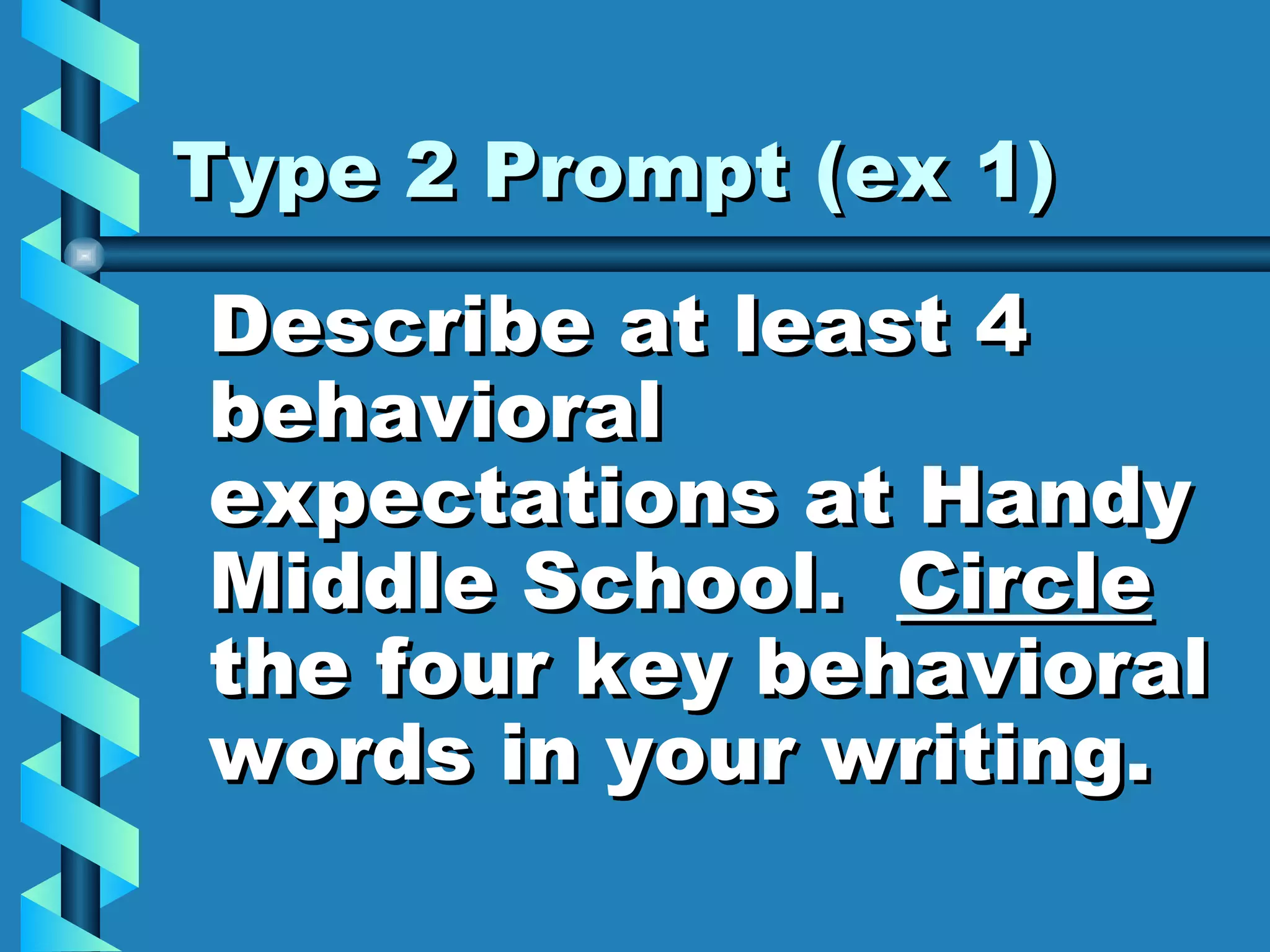 Collins Type 1 & 2 Writing | PPT