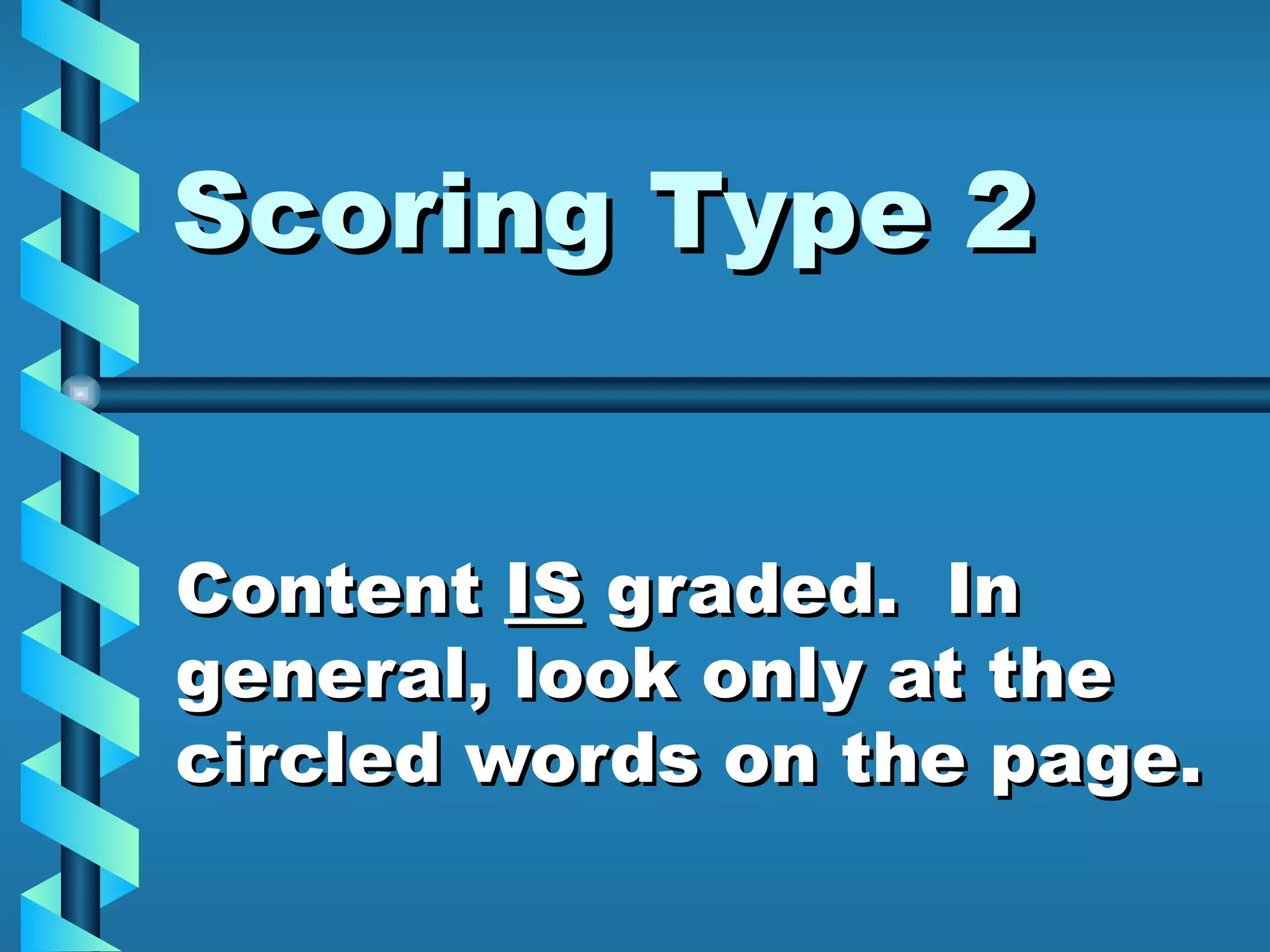 Collins Type 1 & 2 Writing | PPT