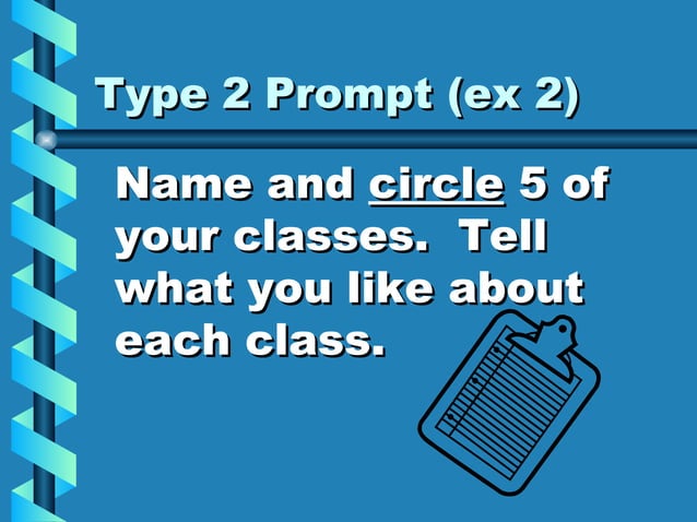 Collins Type 1 & 2 Writing | PPT